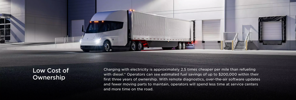 The teslanomics of electric trucks